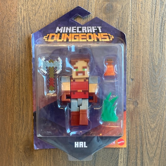 Mattel | Toys | Minecraft Dungeons Hal 325 Figure Accessories ...